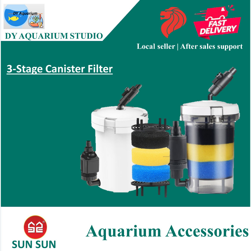 SUNSUN Canister filter compact fish tank and below Aquarium canister ...