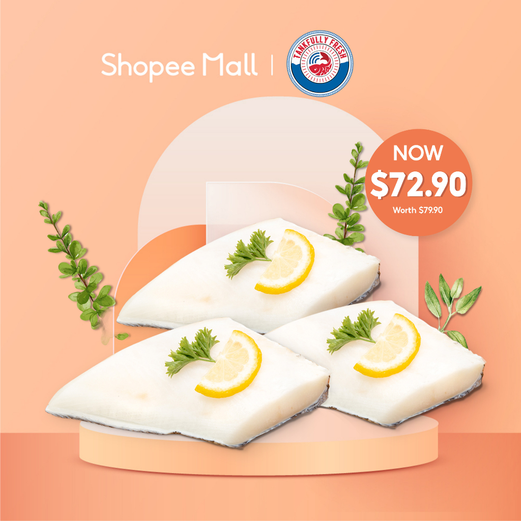 Tankfully Fresh x Shopee Brand Box - Premium Antarctic Cod Fish Fillet ...