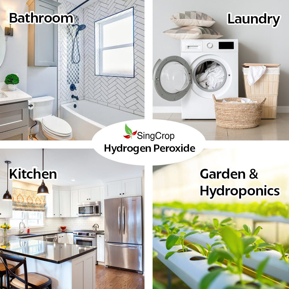 SingCrop Food Grade 3% Hydrogen Peroxide | Disinfectant Multipurpose ...