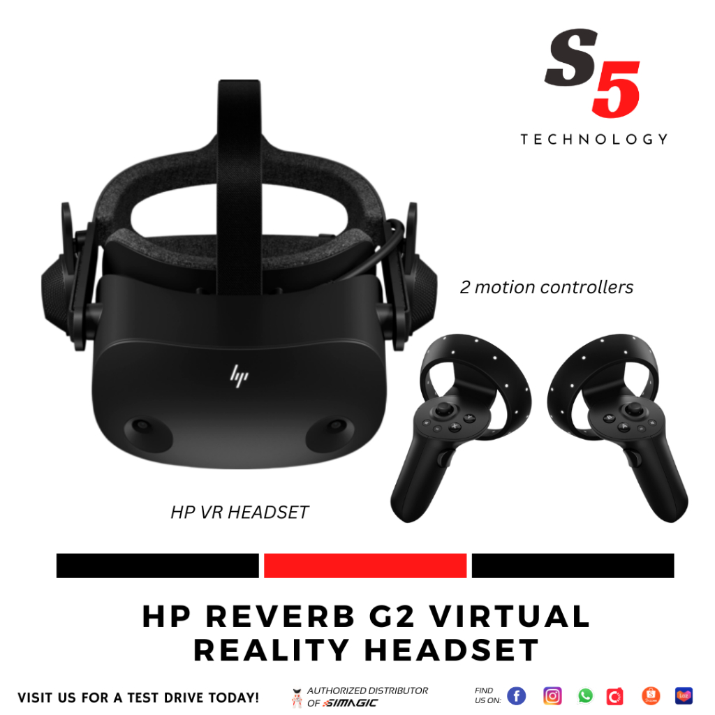 HP REVERB G2 Virtual Reality Headset | Shopee Singapore