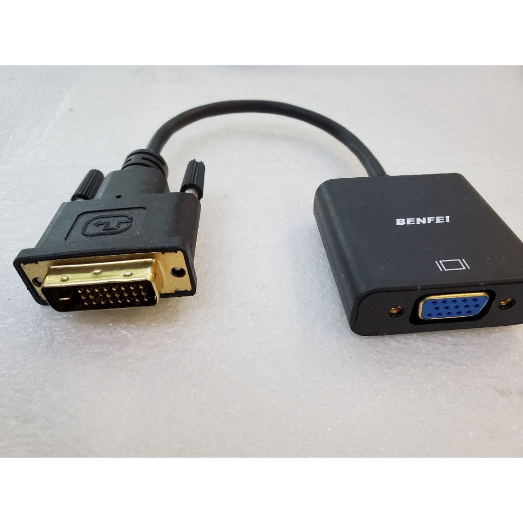 Benfei Active Dvi D Male To Vga Female Adapter Dvi D 24 1 To Vga Cable