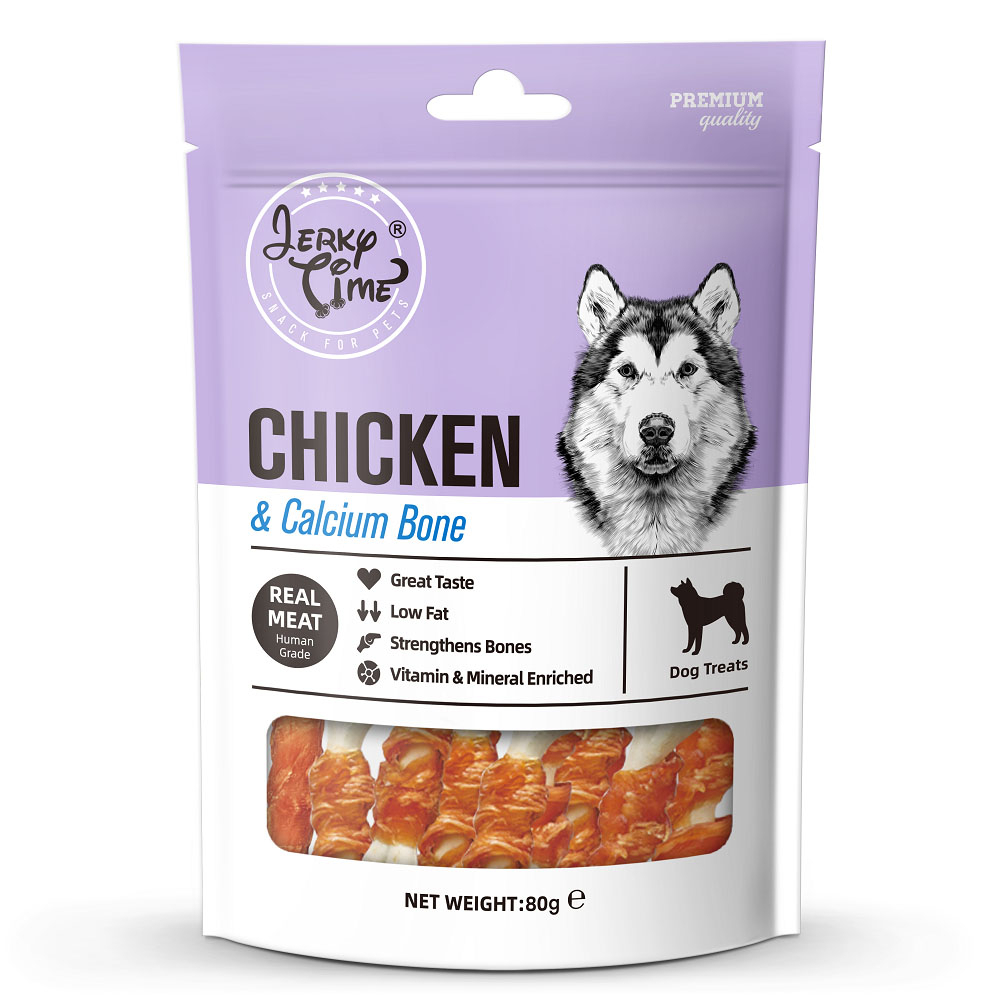 Jerky Time Dog Treats 80g -Chicken, Lamb, Duck | Shopee Singapore
