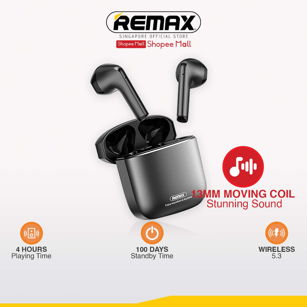 [Remax Audio] AlloyBuds 1 X-Iron Series 13mm Moving Coil Stunning Sound ...