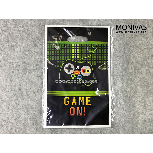 Game On Party Loot Bags Kids Themed Birthday Goodie Packs (10pcs ...