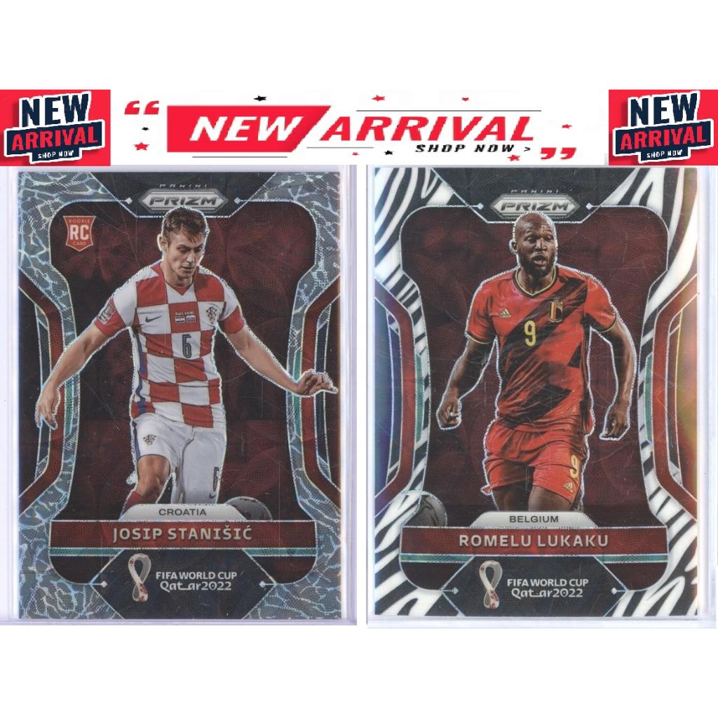 Rare Numbered Coloured Panini Prizm Cards for FIFA Football World Cup ...
