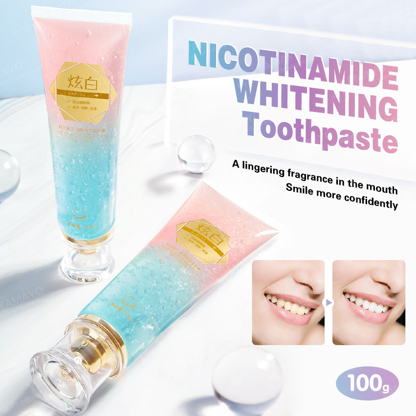 Nicotinamide Whitening Toothpaste || Freshen Breath Clean Mouth Remove ...