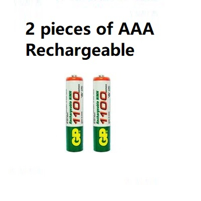 [2pcs pack] GP Speedmaster genuine rechargeable AAA battery (No. 7 ...