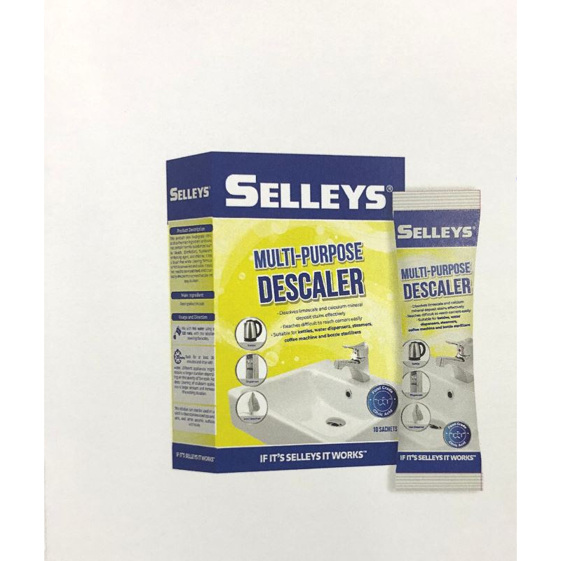SELLEYS Multi-Purpose Descaler 10 Sachets | Shopee Singapore