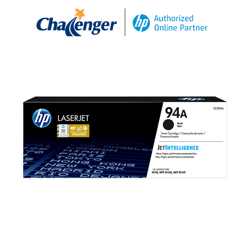 HP 94A Black Original LaserJet Toner Cartridge (CF294A) | Shopee Singapore