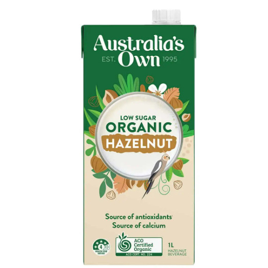 Australia's Own Organic Hazelnut Milk, 1L | Shopee Singapore