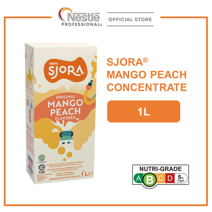 SJORA® Mango Peach Concentrate - 1L (Expire 29 April 2025) | Shopee ...