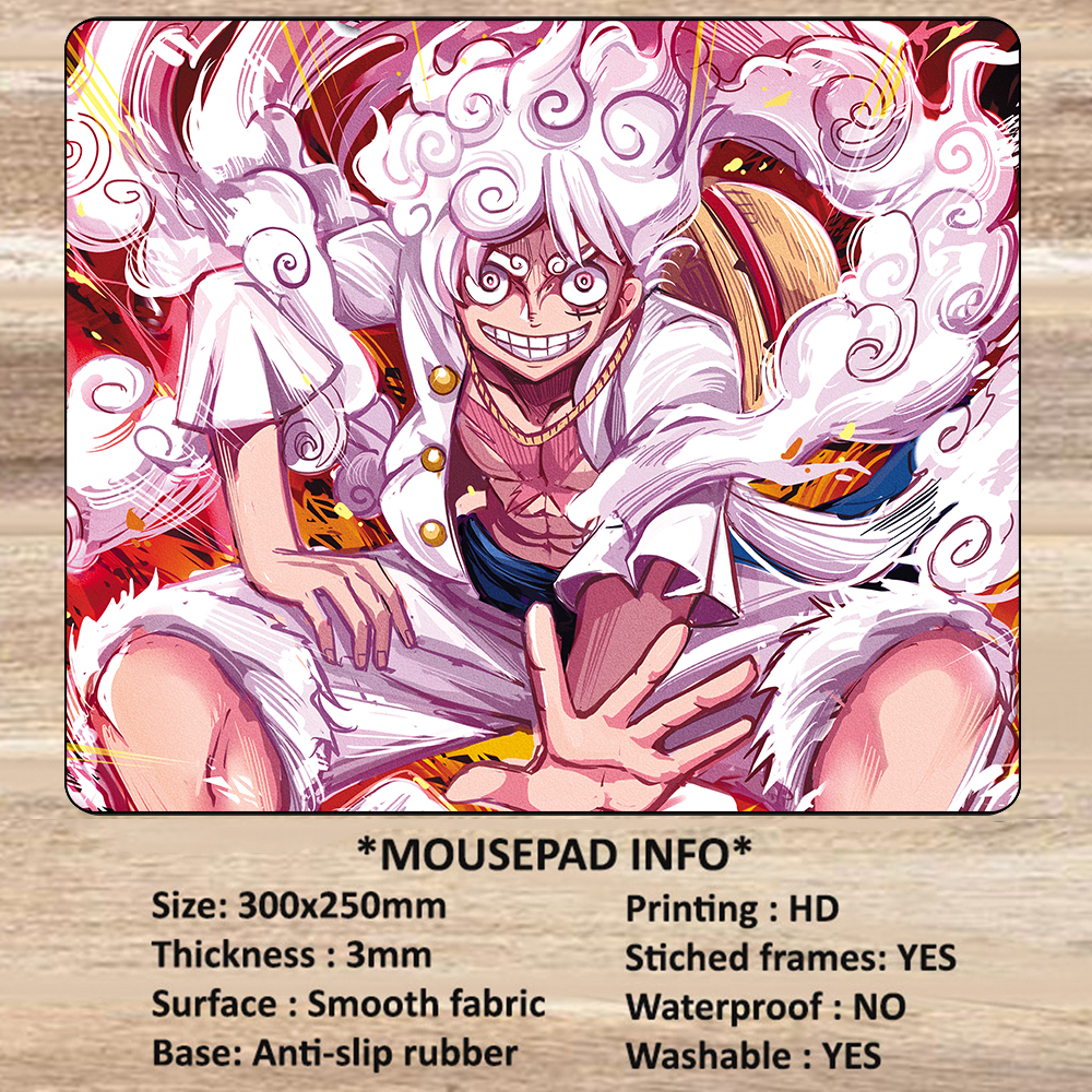 SG One Piece Mousepad One Piece Desk Mat One Piece Mouse Pad One Piece ...