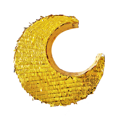Golden Moon Pinata (45cm x 45cm x10cm) (With Free Stick) | Shopee Singapore