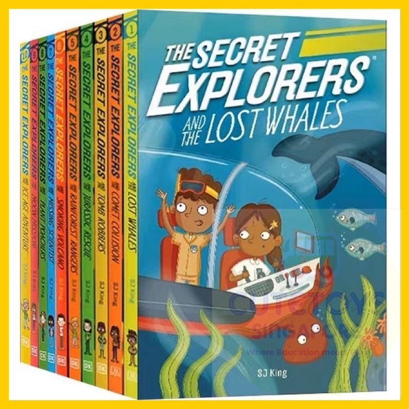 [SG] The Secret Explorers Box Set (11 Books) | Shopee Singapore