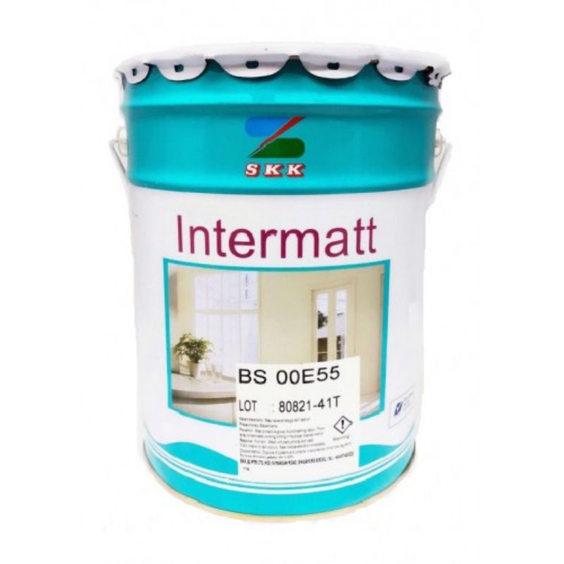 SKK Intermatt 00E55 1 Litre (No label white tin) | Shopee Singapore