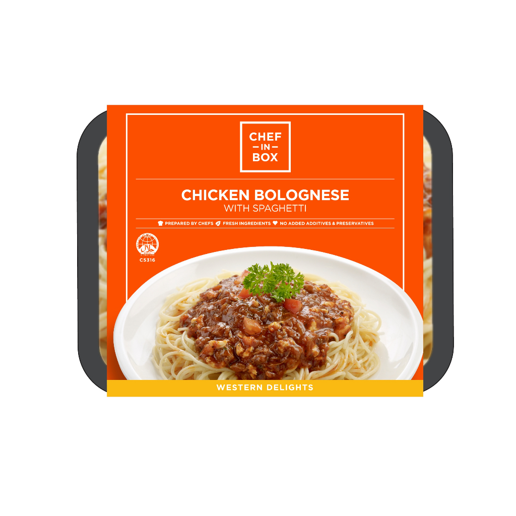 Chef-in-Box Chicken Bolognese with Spaghetti | Shopee Singapore