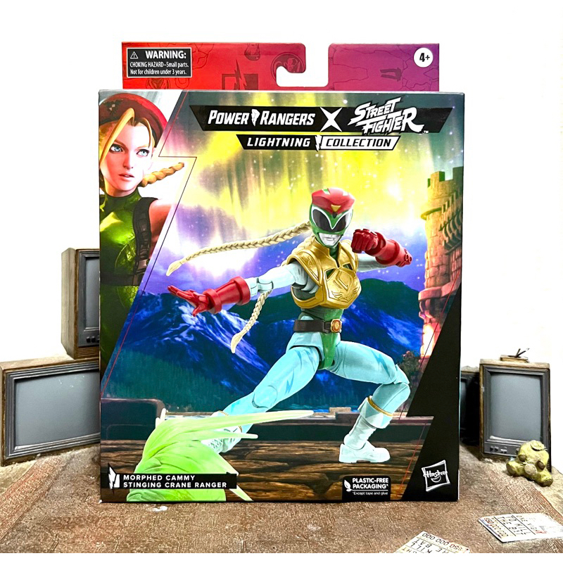Hasbro Lightning Collection Power Rangers x Street Fighter Cammy ...