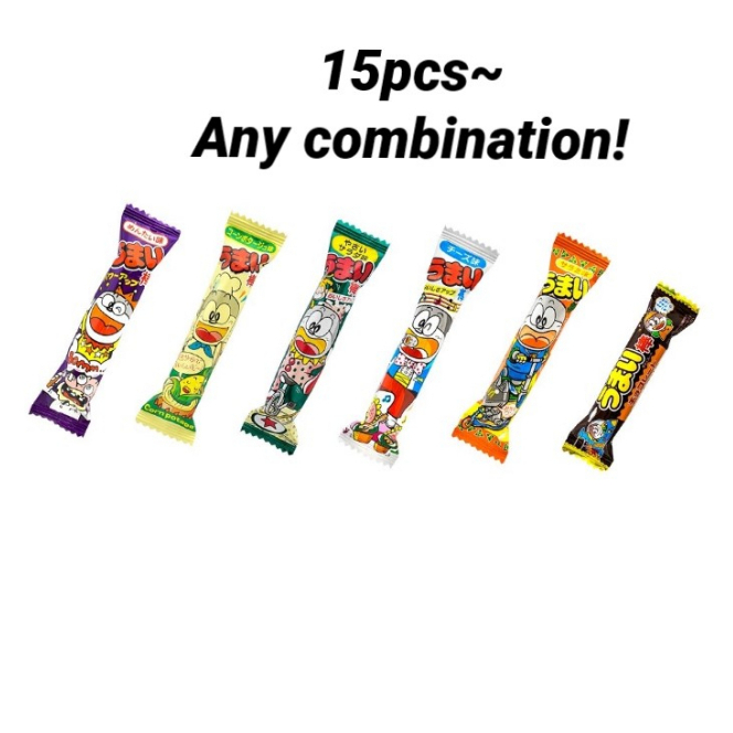 【Direct from Japan】 Yaokin Umaibo ( Mentai, Corn Potage, Vegetable ...