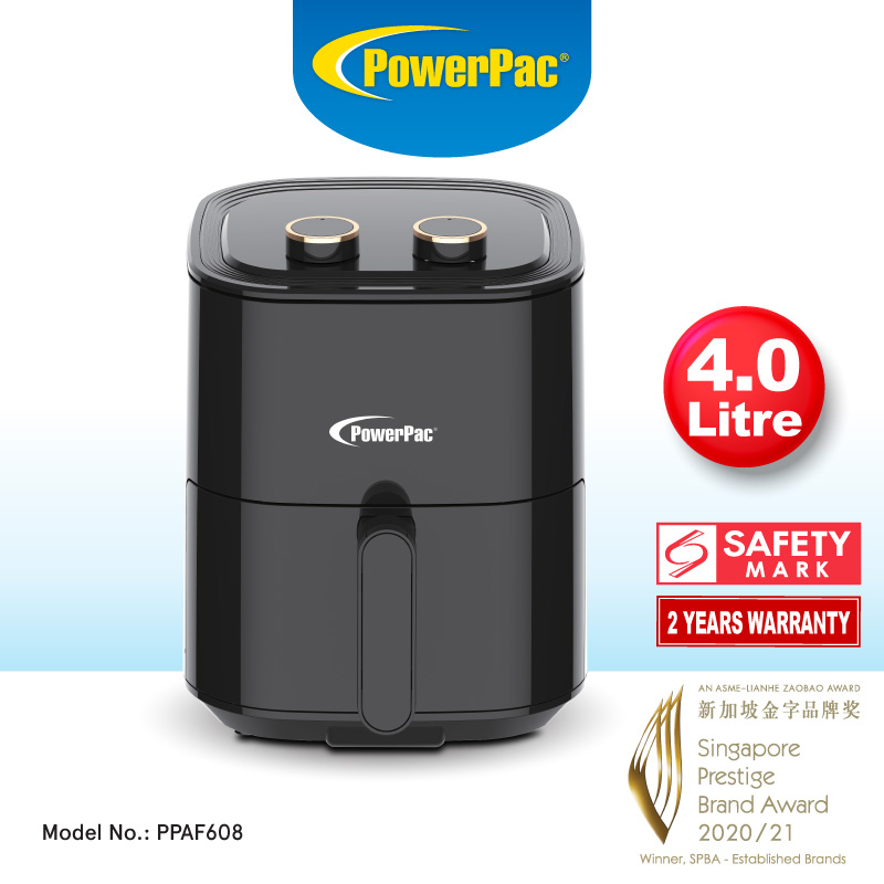 PowerPac Air Fryer 4.0L (PPAF608) | Shopee Singapore