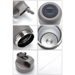 550ml 480ml Thermal Flask Water Bottle Vacuum Insulated Bottle Stainless Steel Coffee Cup ...