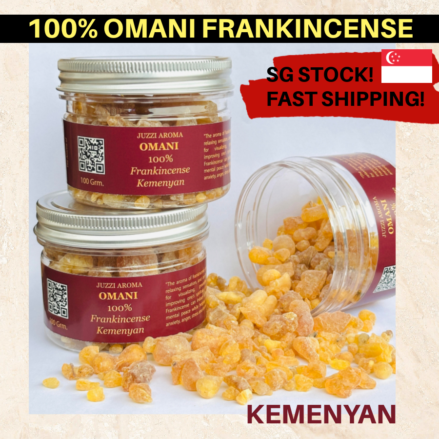 GRADE A 100% OMANI FRANKINCENSE (Kemanyan) 乳香 / luban, medical grade ...