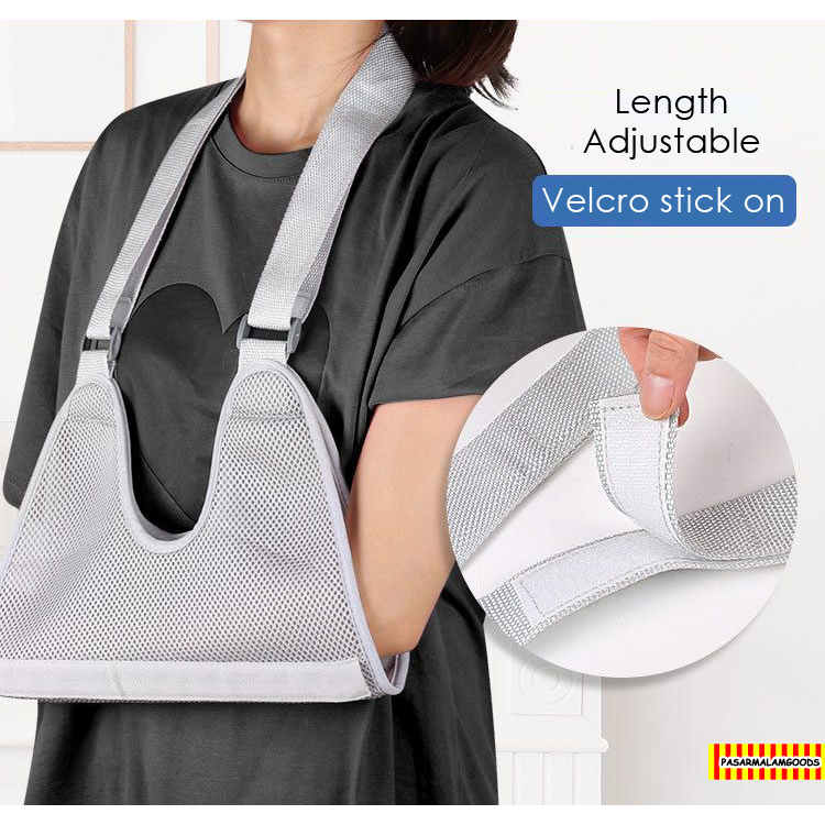 Arm Sling, Breathable Firm Mesh Arm Sling Support For Forearm Fracture ...
