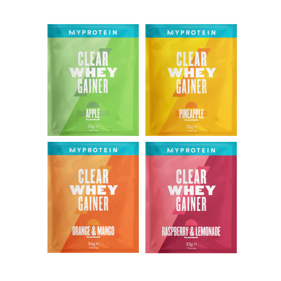 Clear Whey Gainer / Isolate Sample Protein | Shopee Singapore