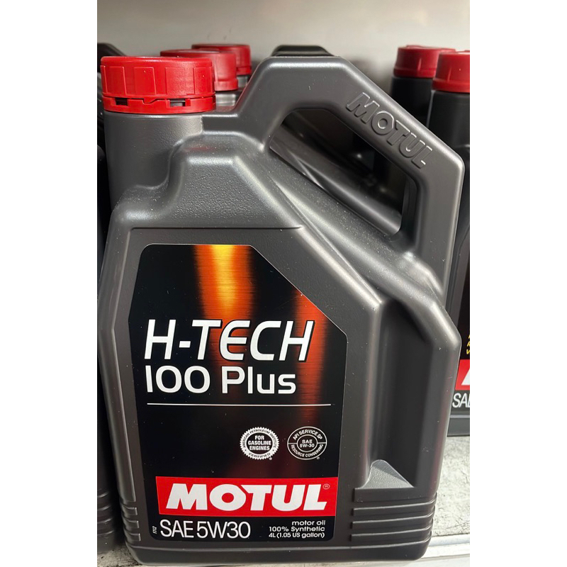 [LOCAL SET] Motul H-Tech 100plus 5W30 4L Engine Oil | Shopee Singapore