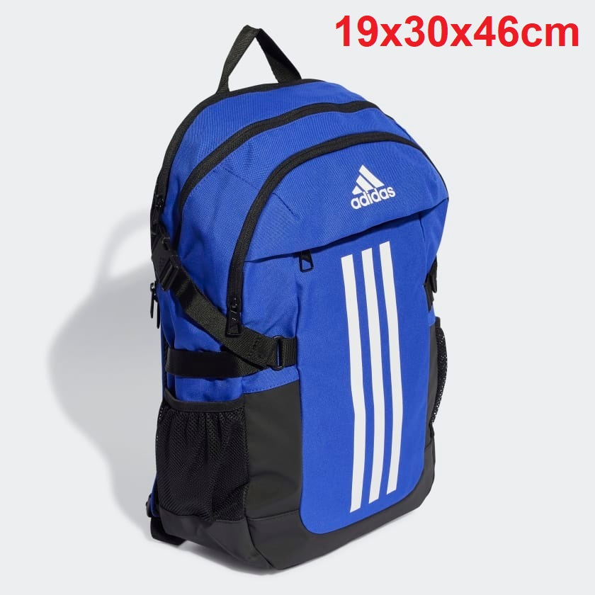 Adidas Power Backpack Front zip pocket Side slip-in pockets Padded ...