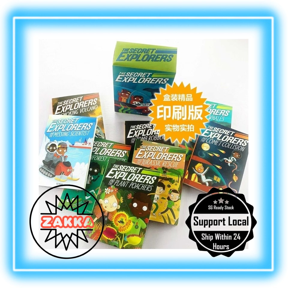 [Ready Stock] The Secret Explorers Box Set (11 Books) | Shopee Singapore