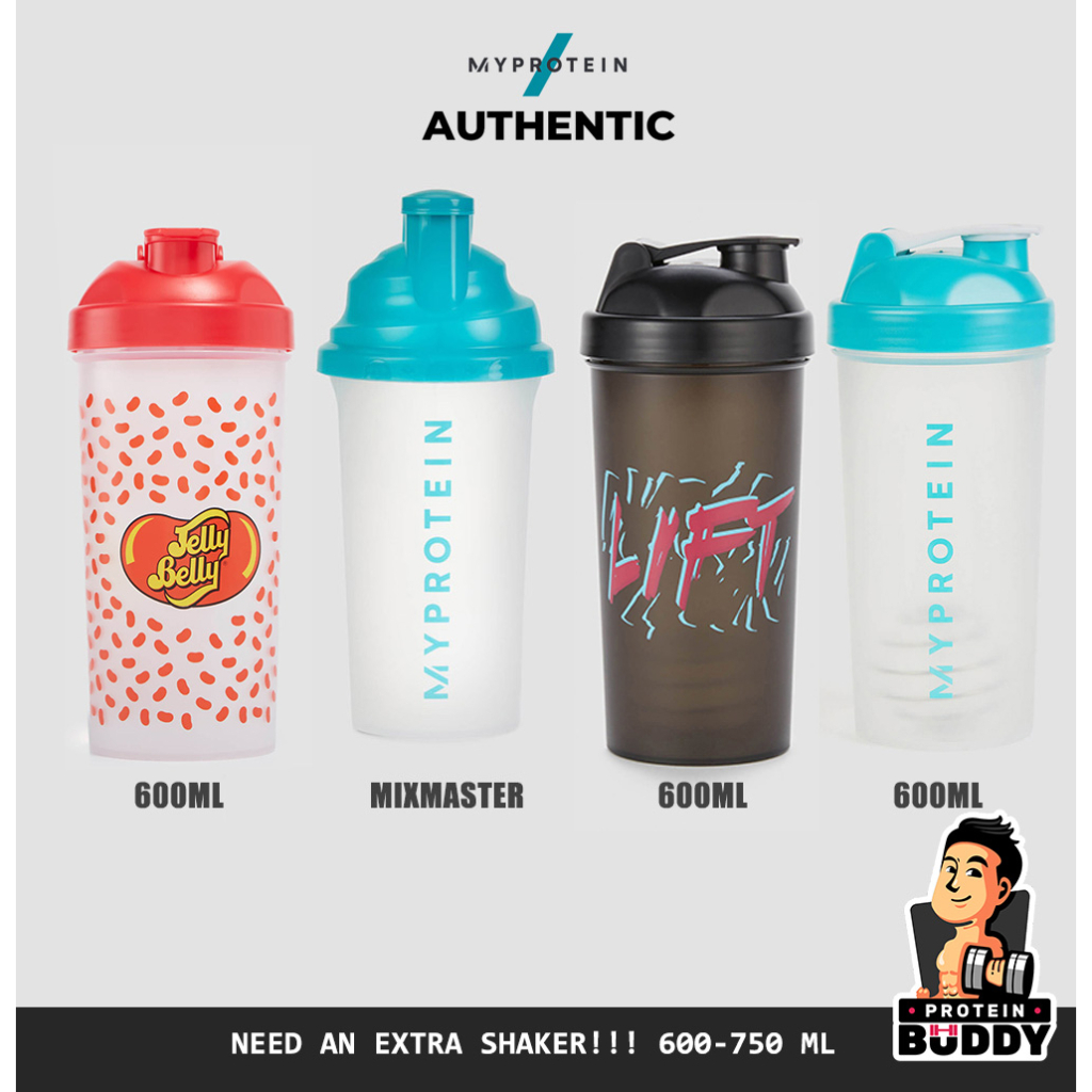 Protein Shaker 700ML Mixmaster / 600ML Shaker Bottle (Myprotein Brand ...