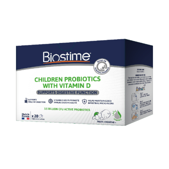 Biostime Children Probiotics With Vitamin D 42g (1.5g/sachet x 28 ...