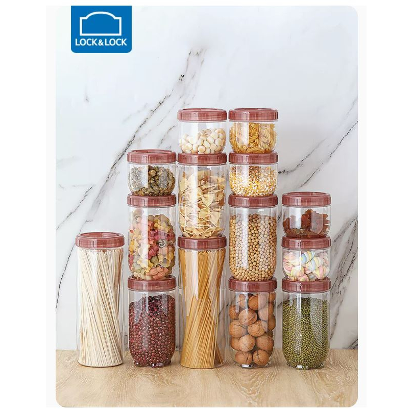 Lock and Lock Interlock 5 / 6 / 9 pcs Set Stackable Space Saving ...