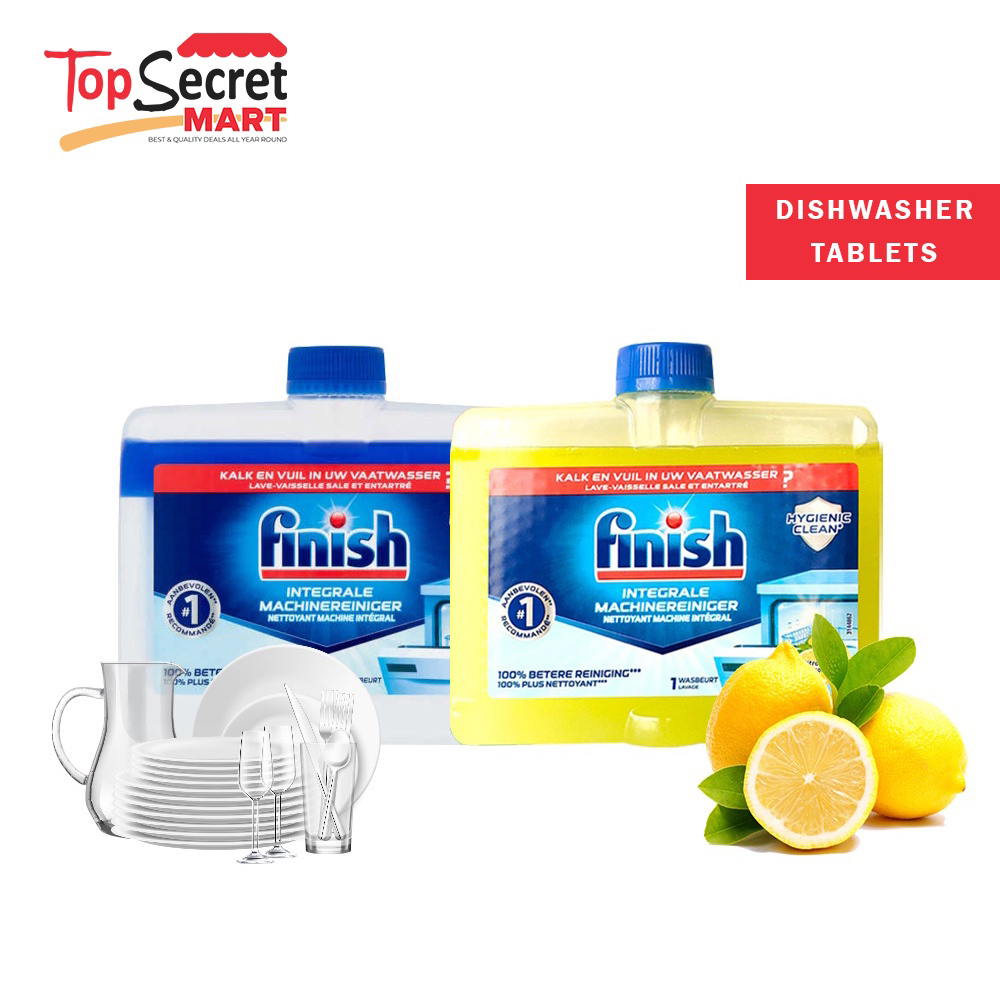 Wholesales!! Finish Machine Dishwasher Cleaner 250ml - Lemon / Regular ...