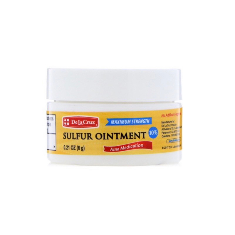 Highly Recommended!! Acne Treatment Ointment with 10% Sulfur, Maximum ...