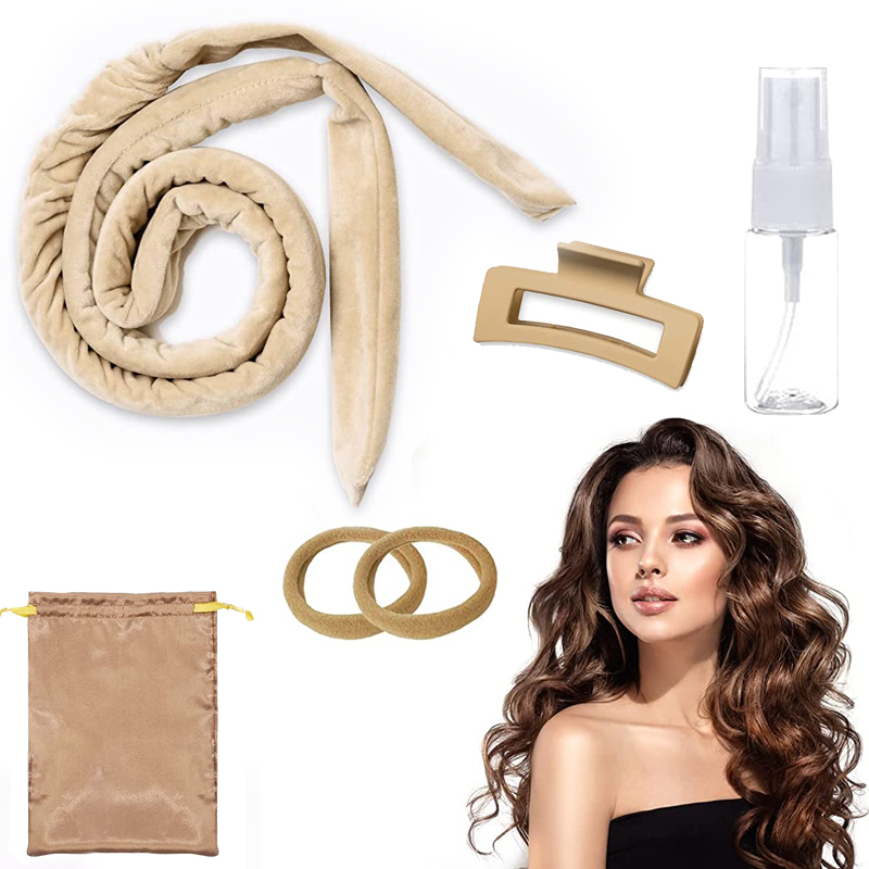 Heatless Hair Curler No Heat Curling Headband Heatless Overnight ...