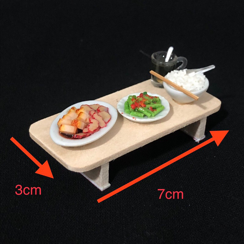 Miniature char siew roasted rice set | Shopee Singapore