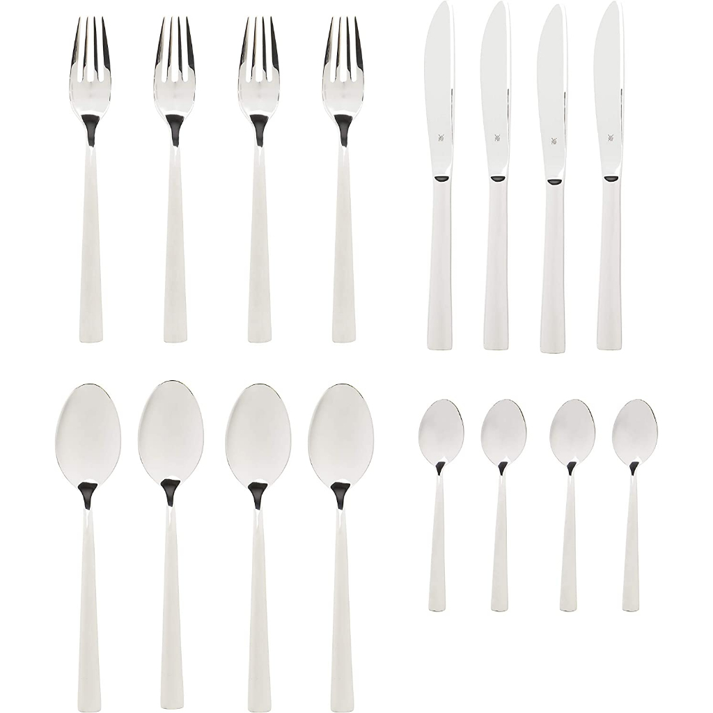 WMF Philadelphia 16 Piece Stainless Steel Cutlery Flatware Knife Fork ...