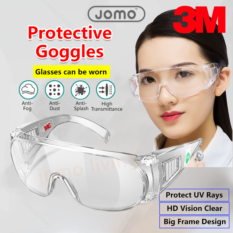 3M Safety Professional Goggles Eyewear UV Protection Eye Wear Face ...