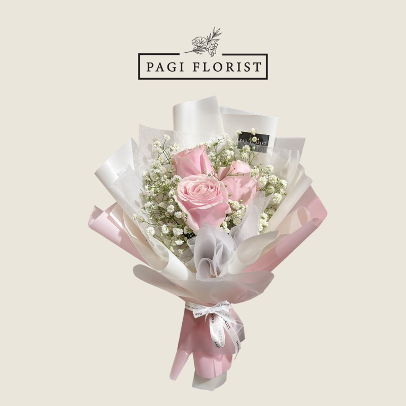 Pink Rose flower Bouquet | 520 flower bouquet | Pink Rose Bouquet ...