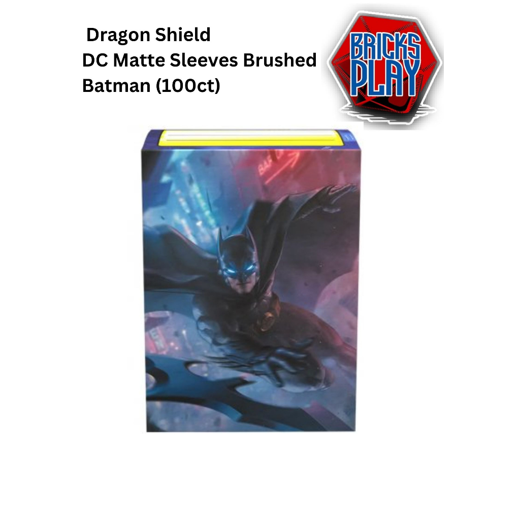 Dragon Shield Art Sleeves Brushed Batman (100 pieces) | Shopee Singapore