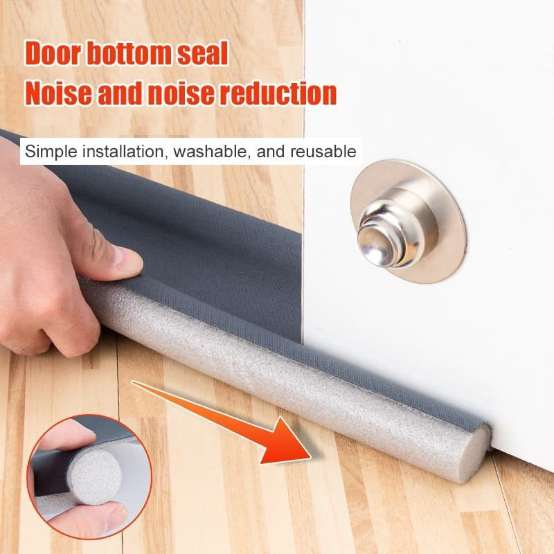 Flexible Door Bottom Sealing Strip Sound Proof Noise Reduction Under ...