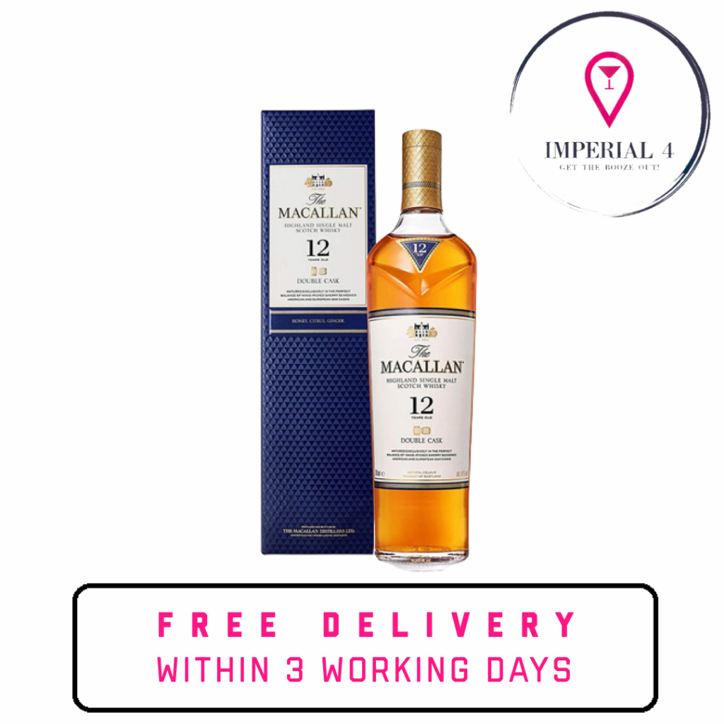 Macallan 12 Years Double Cask with Gift Box - 700ML | Shopee Singapore