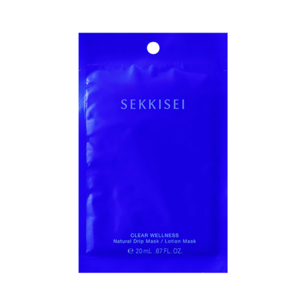SEKKISEI Clear Wellness Natural Drip Mask 20ml (1 sheet) | Shopee Singapore