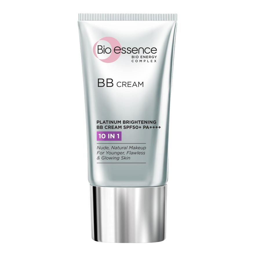 BIO ESSENCE 10 in 1 Platinum Brightening BB cream SPF50+ PA++++ 30ml ...