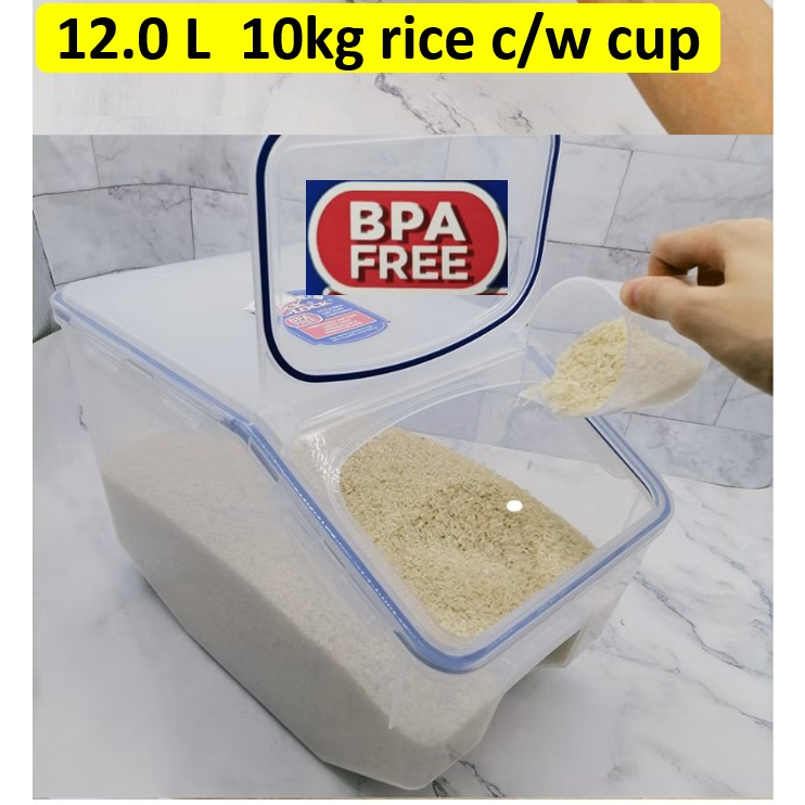 {SG Seller} BPA FREE Lock & Lock Classic Rice Container 米桶/ and Non ...