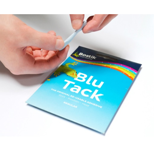 Bostik Blue Tack 45g / White Tack 75g/DL03901 Non-Toxic Sticky White ...