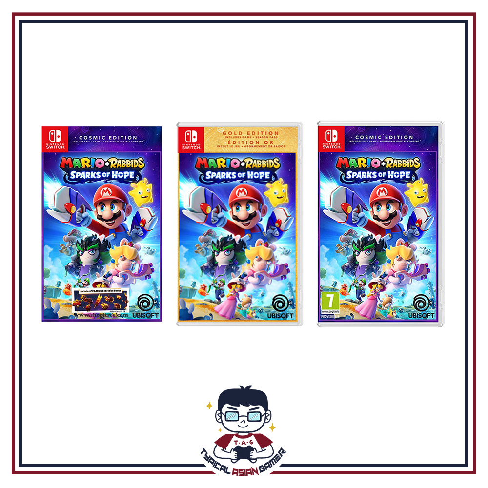 Mario + Rabbids: Spark of Hope Cosmic/Gold Edition [Nintendo Switch ...