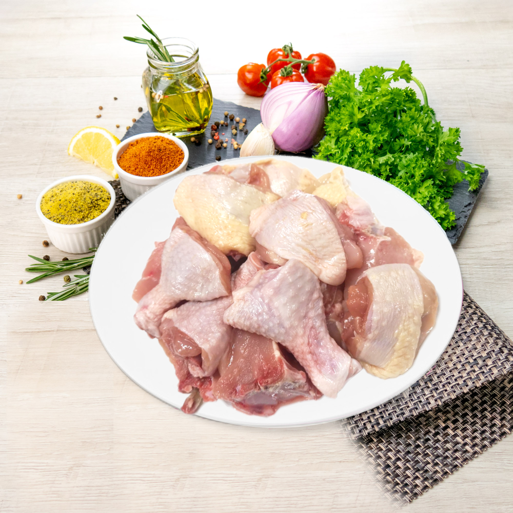 Frozen Normal Chicken Cut Pieces (Family Pack 1kg) | Shopee Singapore