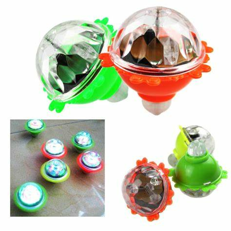 Lighting Spinning Top Kids Gasing LED Spinning Top Light Up Flashing ...